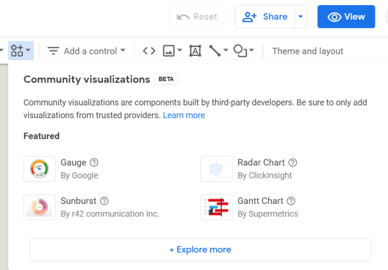 Google Data Studio第三方圖表推薦 - Hubspot.one - Martech 與廣告行銷知識庫